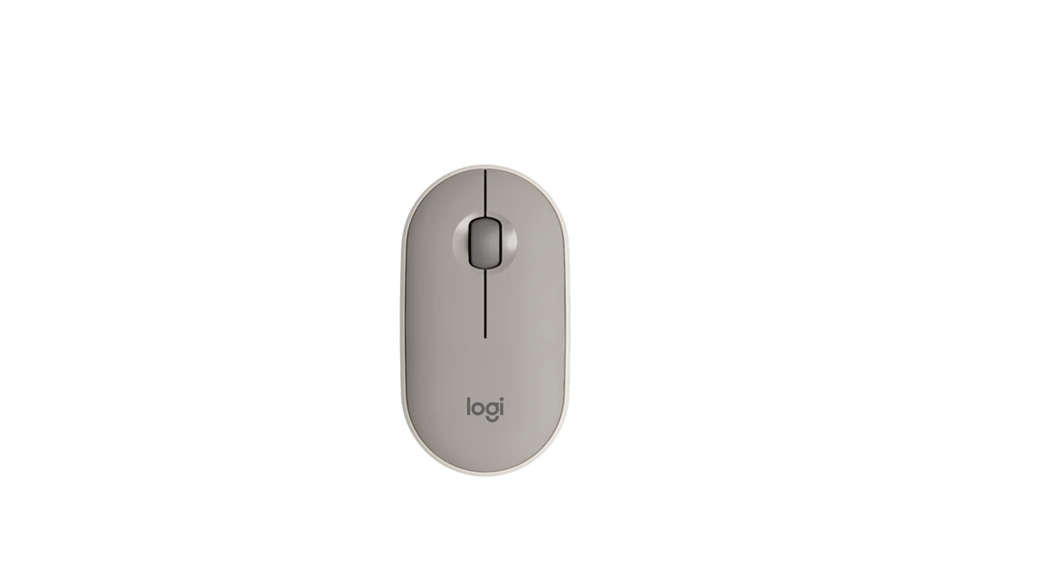 Logitech Pebble Wireless Mouse with Bluetooth or 2.4 GHz Receiver – 910-006658